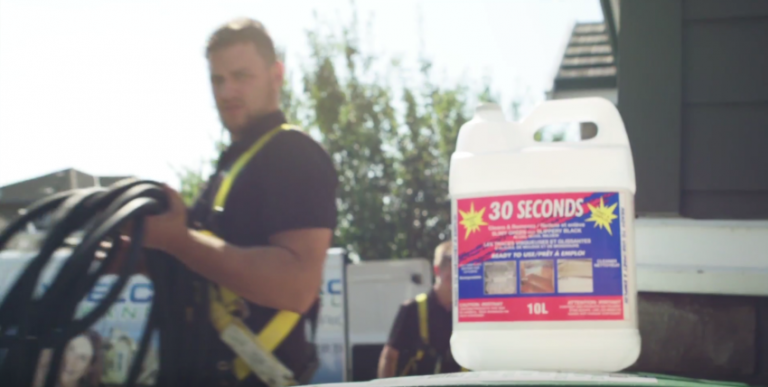 30 Seconds Cleaner - The Premier Outdoor Cleaner.